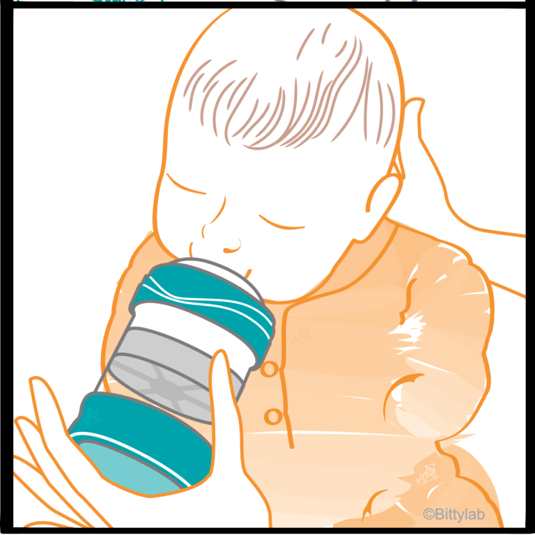 Best feeding positions for babies with reflux gas, colic and fuss